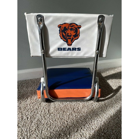 Other | Vintage Chicago Bears Football Folding Stadium Seat Bleacher ...